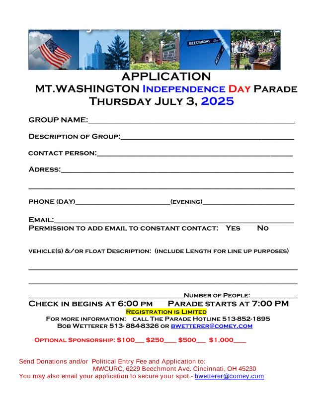 Mt. Washington 4th of July parade | Mount Washington | UpcomingEvents.com