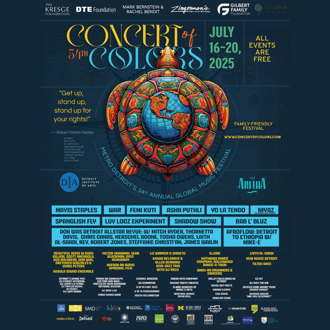 Concert of Colors Festival Returns to Detroit July 16-20, 2025 ...