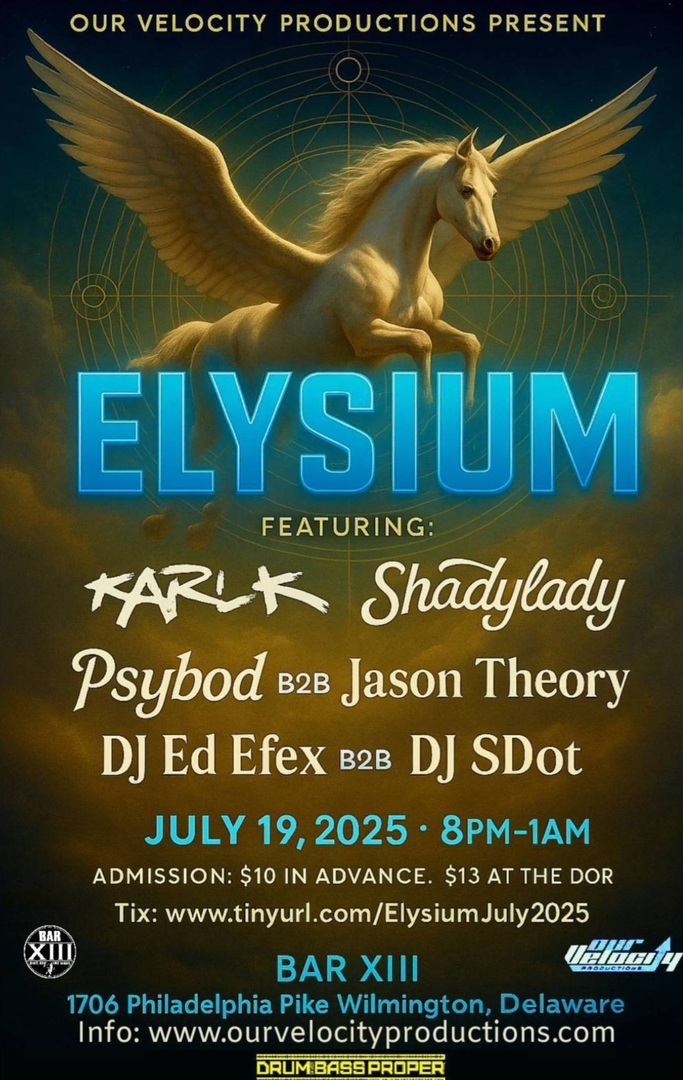 Elysium EDM Party feat: KARL K, SHADYLADY, PSYBOD vs JASON THEORY ...