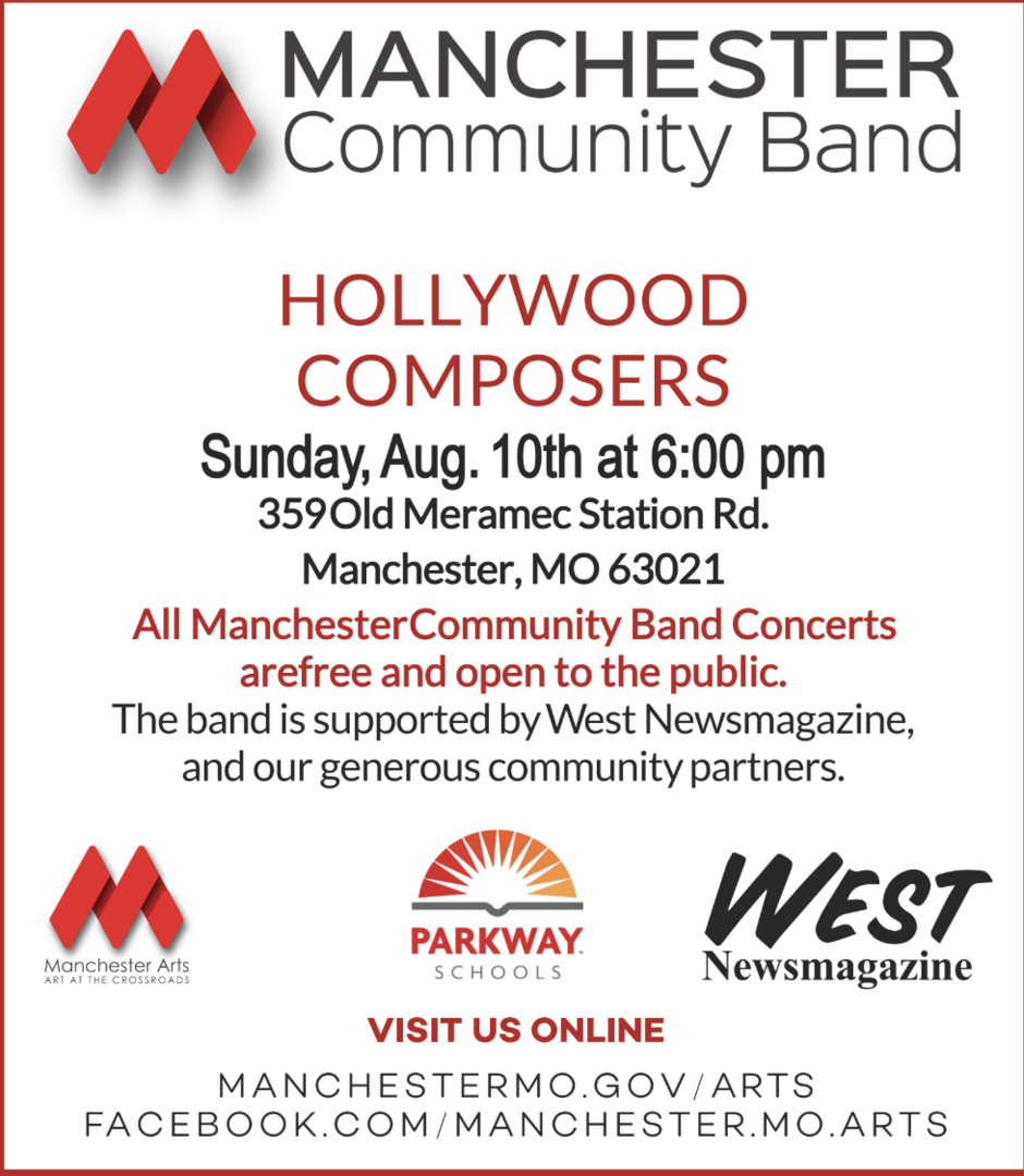 Manchester Community Band Concert - Hollywood Composers | Manchester ...