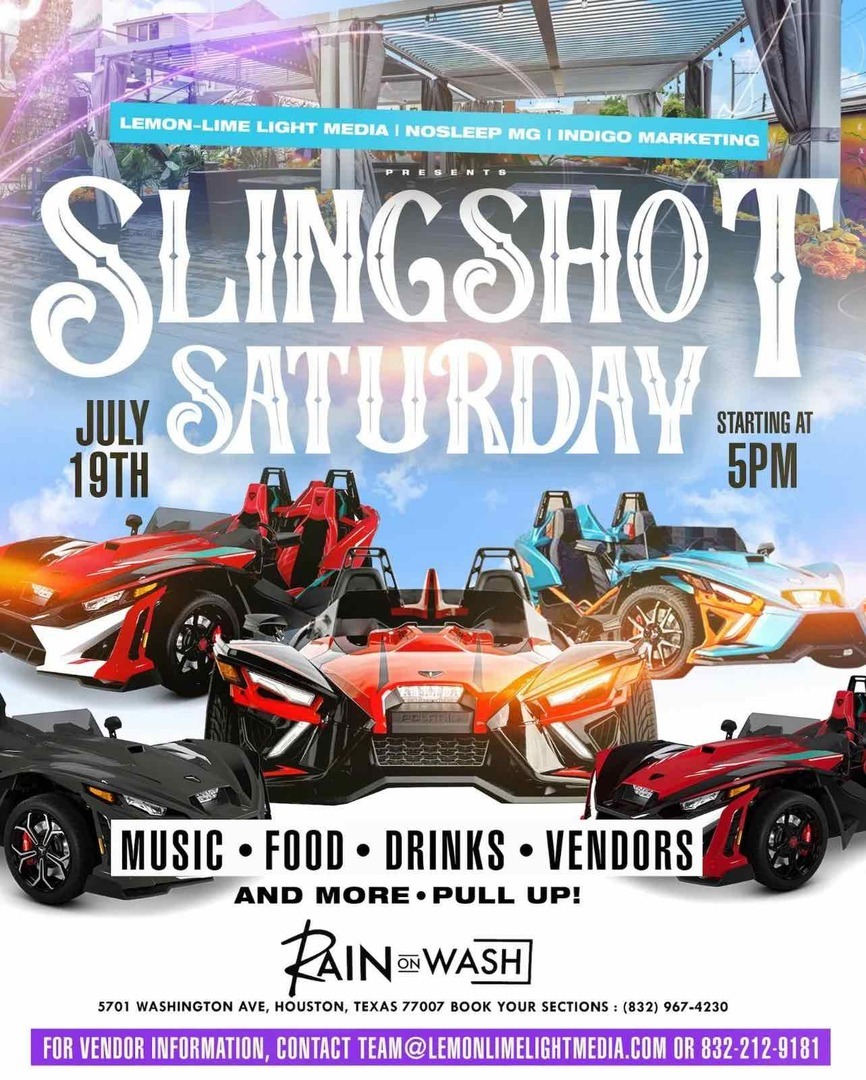 Rain On Wash Sling Shot Saturday | Rain on Washington | UpcomingEvents.com