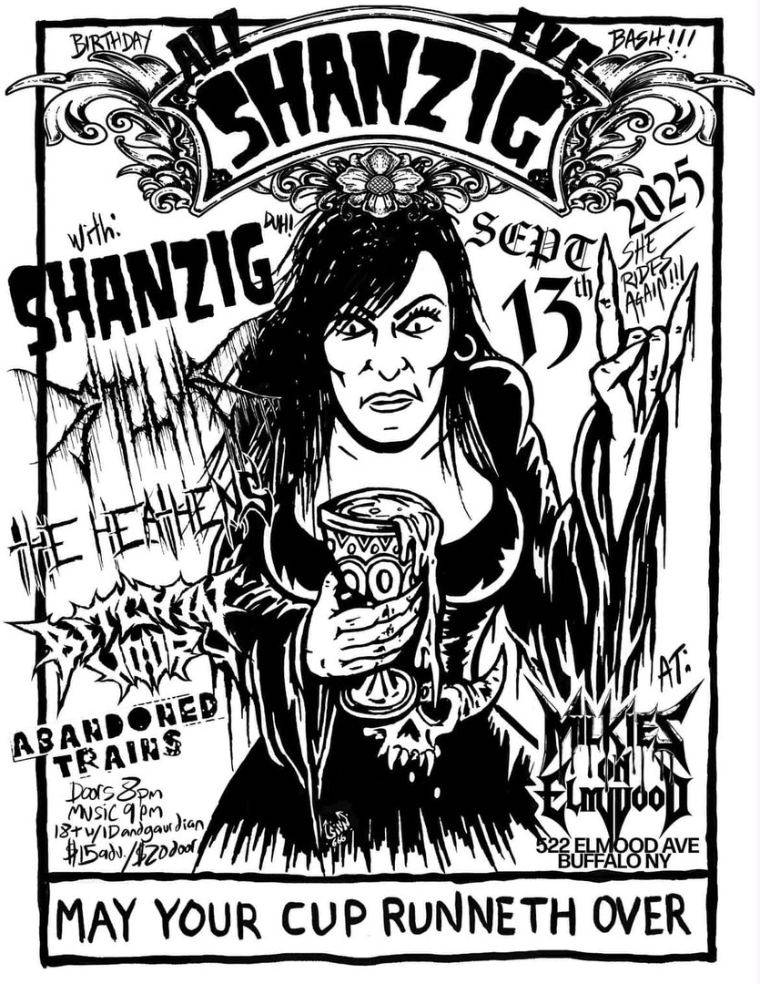 SHANZIG, STCLVR, The Heathens, Bitchin’ Hour, Abandoned Trains | Shannon Dawn's birthday bash ...