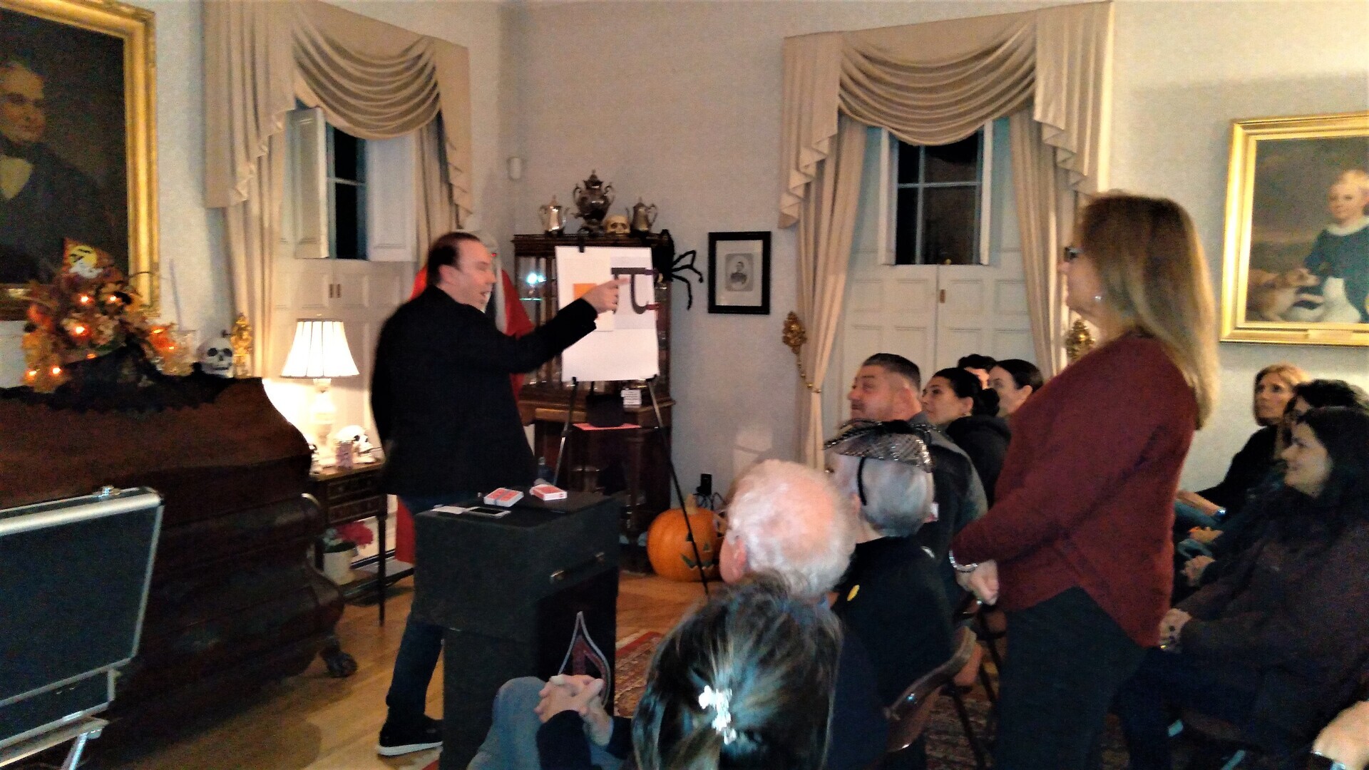 Oct. 24 7pm. Charlie the Butler Ghost Party with Jared the Magician ...