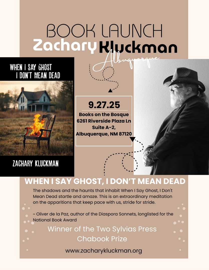 "When I Say Ghost, I Don't Mean Dead" Book Release | Books on the ...