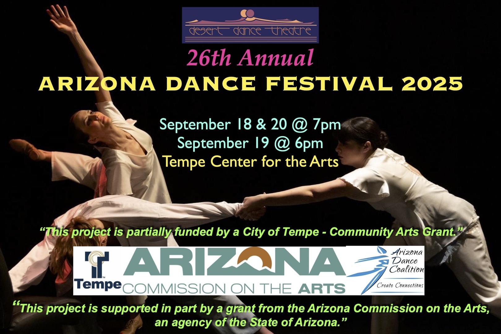 26th Annual Arizona Dance Festival 2025 | Tempe Center For The Arts ...