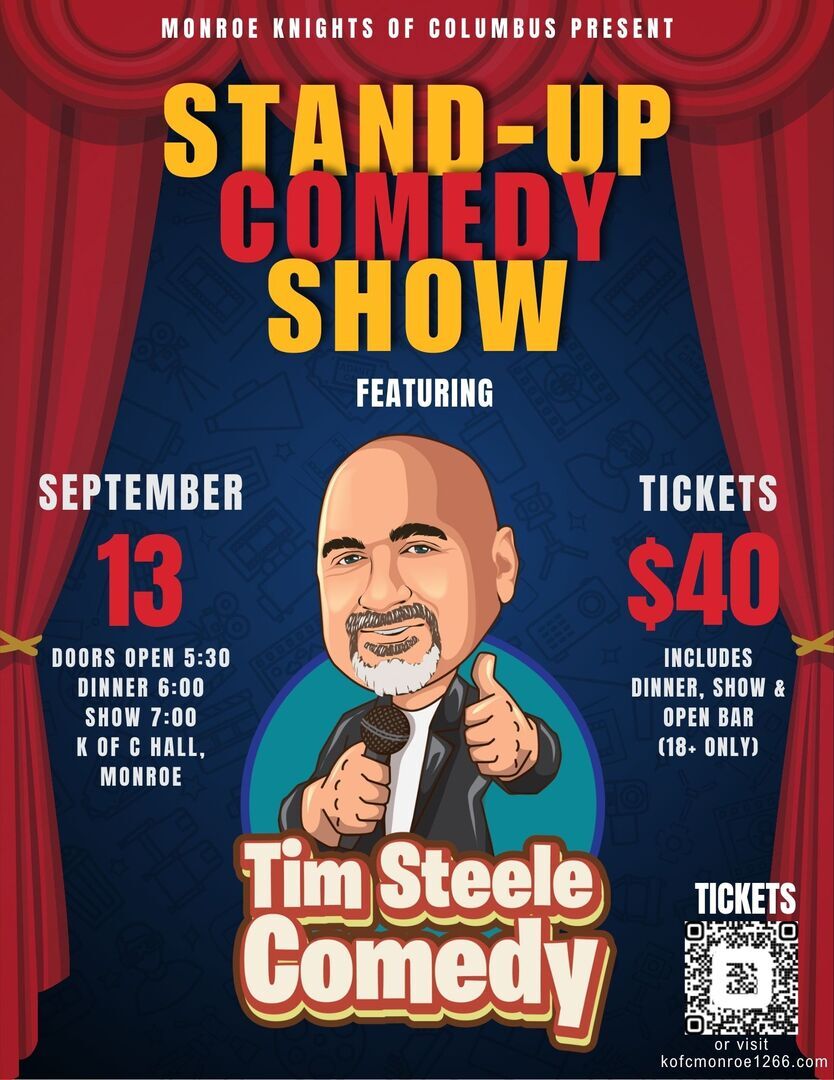 Stand-Up Comedy Show | Knights of Columbus - Banquet Rental Hall ...