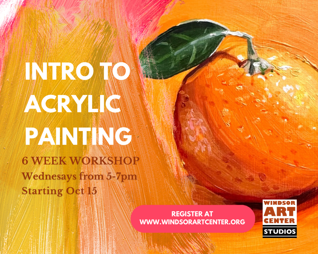 Intro to Acrylic Painting (6 weeks) | 35 Central St | UpcomingEvents.com