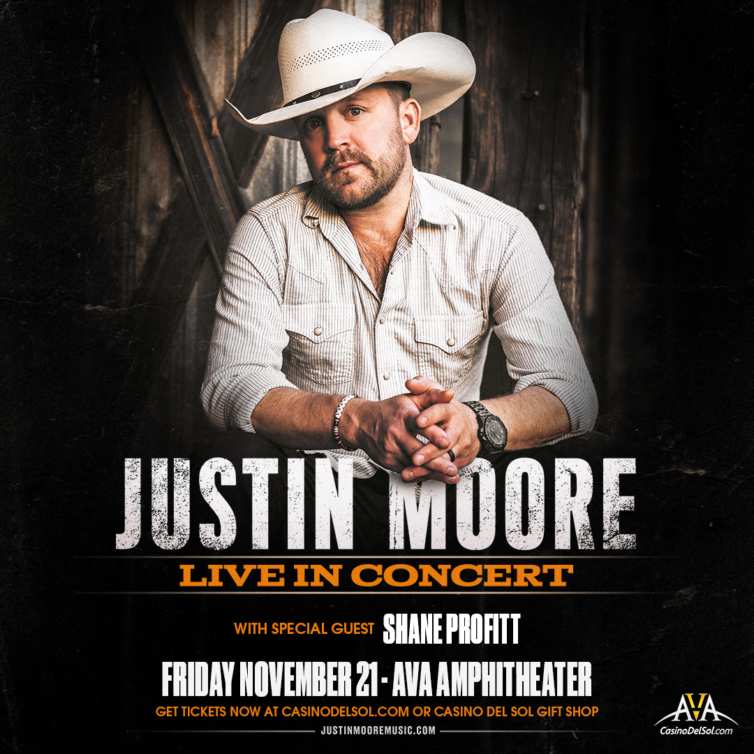 Country Artist Justin Moore @AVA with Shane Profitt | Anselmo Valencia ...