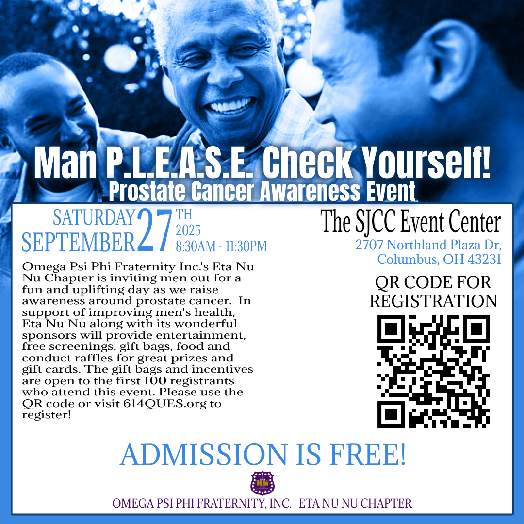 Man P.L.E.A.S.E. Check Yourself! Prostate Cancer Awareness Event | The ...
