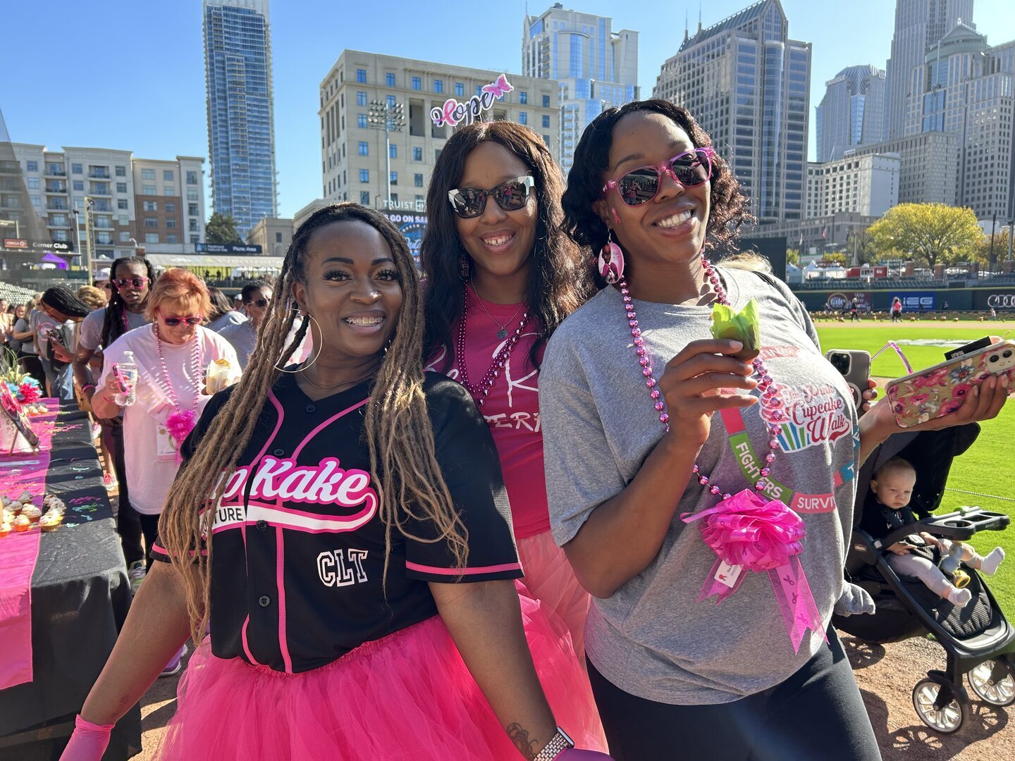 Pink Cupcake Walk | Truist Field | UpcomingEvents.com
