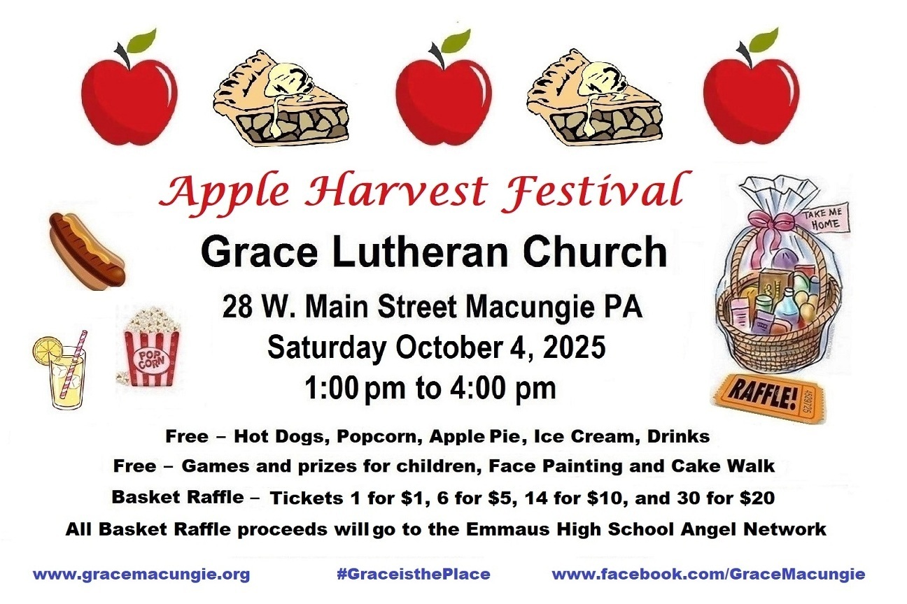 Free Apple Harvest Festival | Grace Lutheran Church | UpcomingEvents.com
