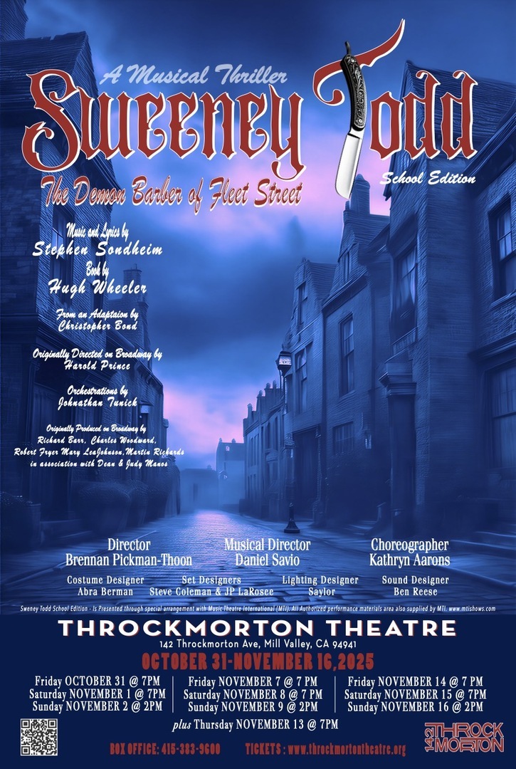 Sweeney Todd: The Demon Barber of Fleet Street: School Edition | 142 Throckmorton Theatre ...