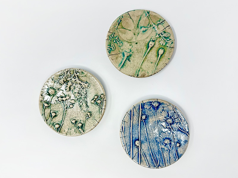 Art For Two: Small Dishes with Natural Impressions | Arkansas Museum of ...