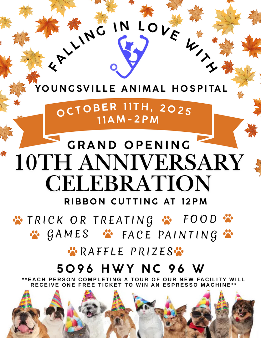 Youngsville Animal Hospital Grand Opening | 5096 NC-96 | UpcomingEvents.com