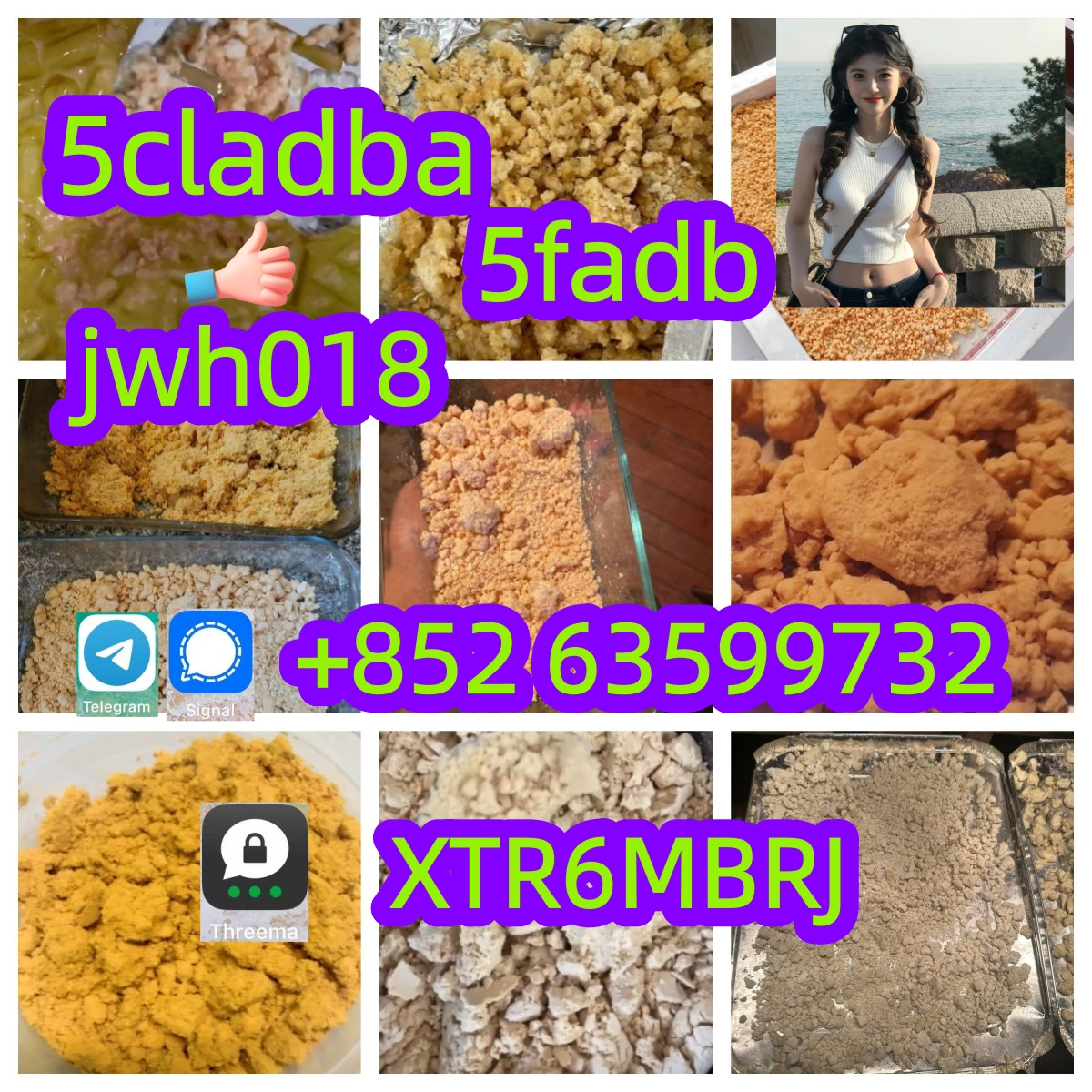 5cladba 5cladba Yellow Powder 5CL-ADB-A 5F-Adb 5Fadb | 1660 Chicago Ave ...