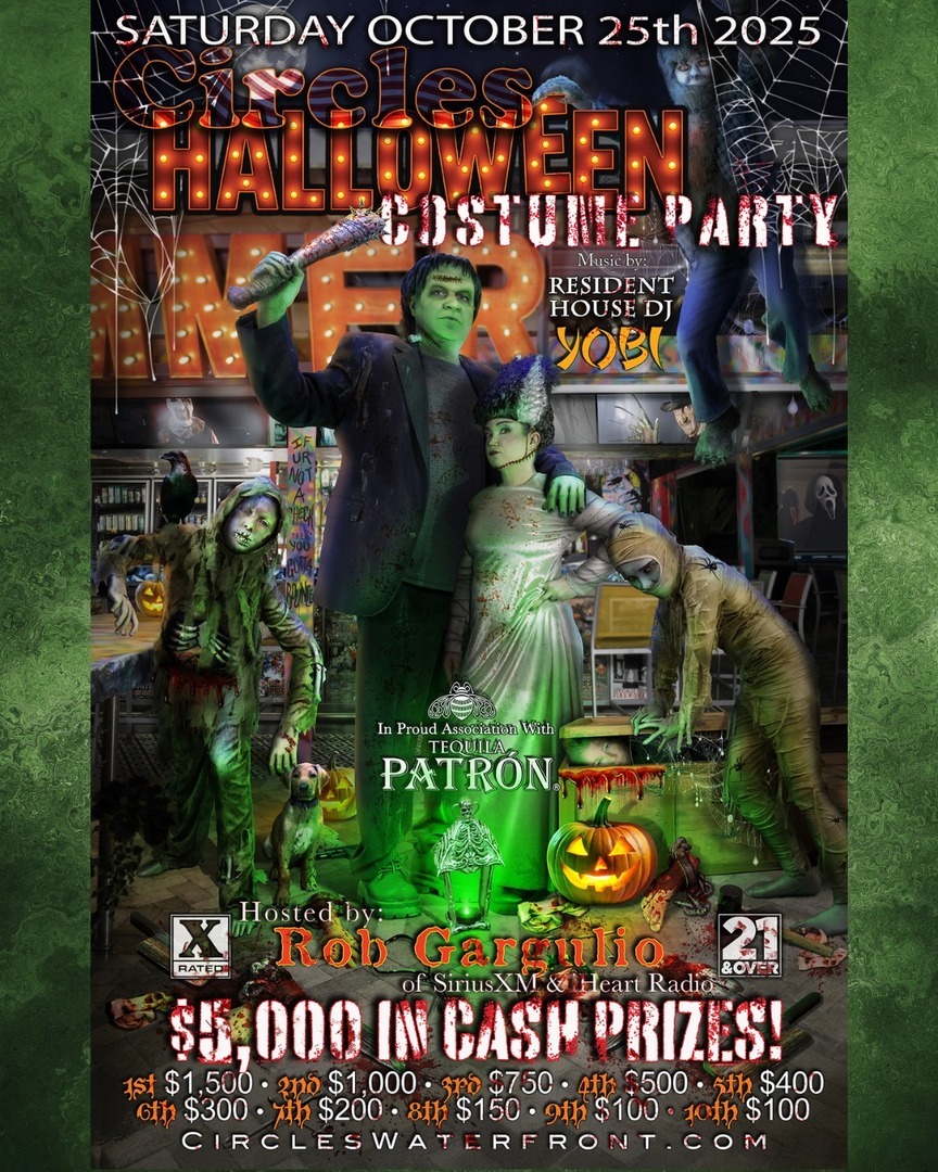 Circles Halloween Costume Party 2025 | Circles Waterfront Restaurant ...