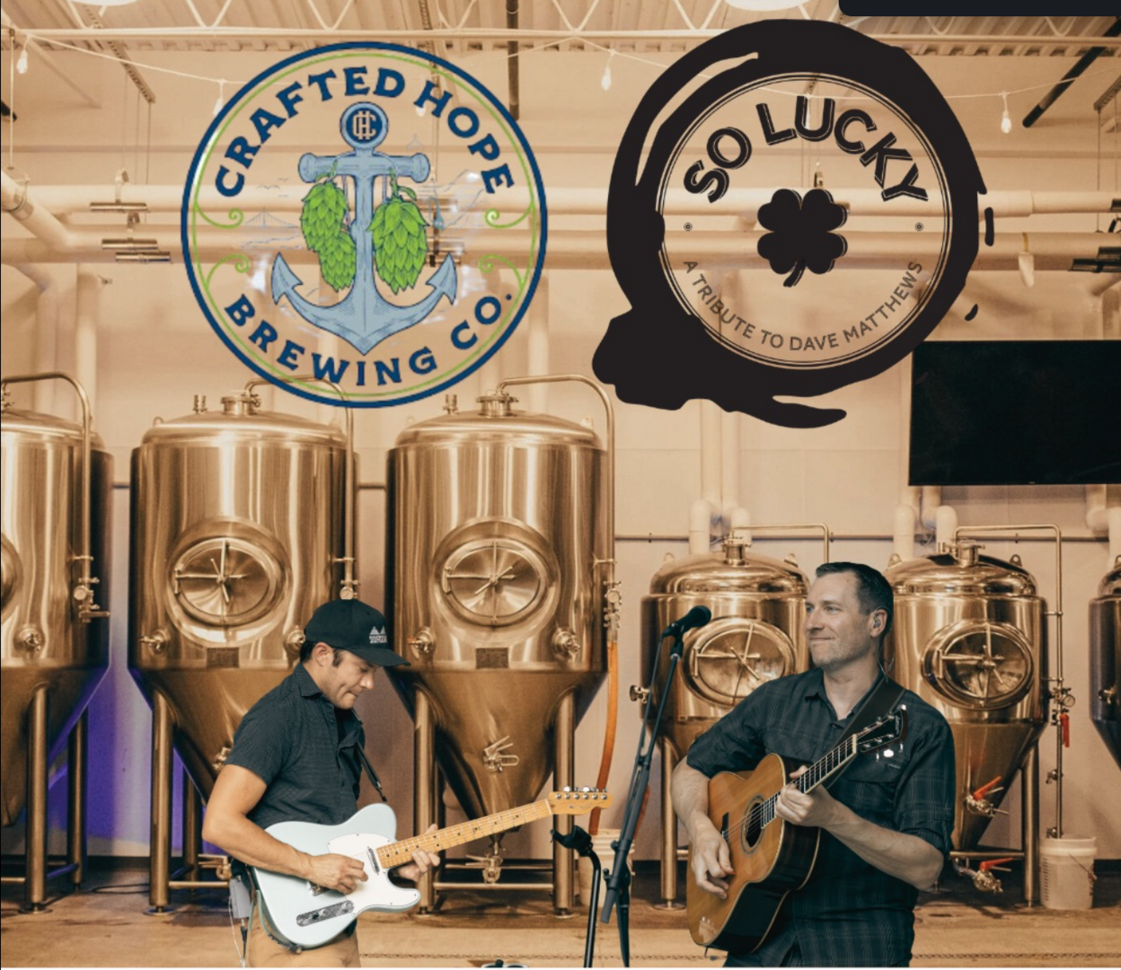 "So Lucky" Dave Matthew's Band Tribute Band - Acoustic Duo | Crafted ...
