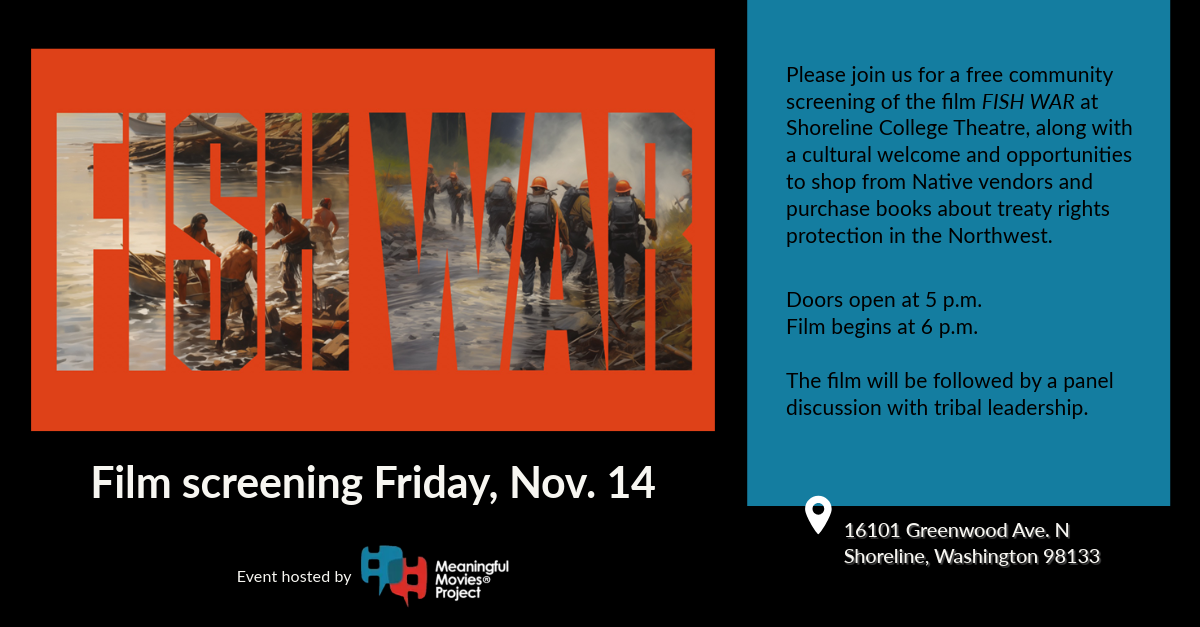 Showing of local documentary FISH WAR (free screening!) | Shoreline ...