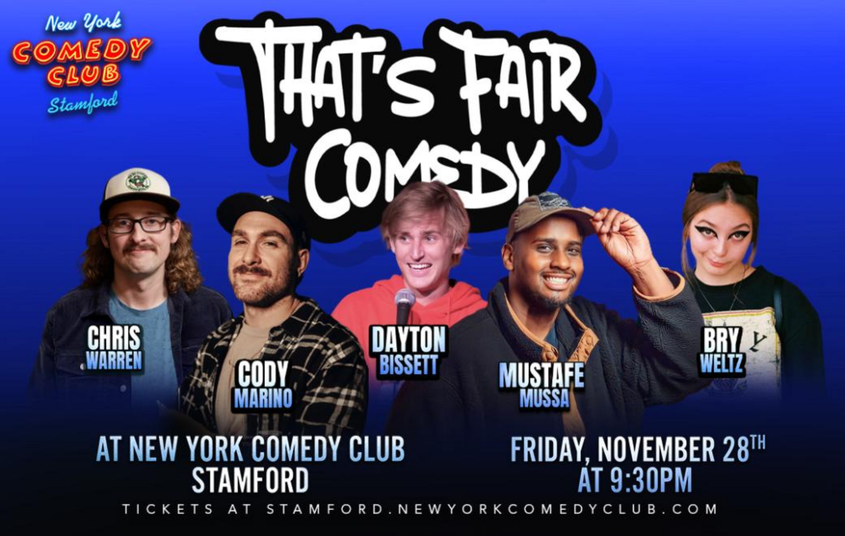 Mustafe Mussa, Chris Warren, Cody Marino, Bry Weltz, Dayton Bissett ...