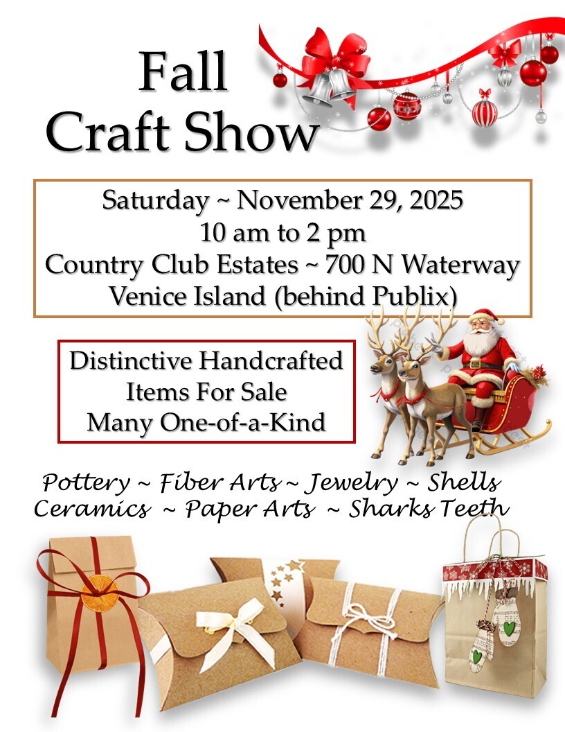Fall Craft Show | 700 N Waterway | UpcomingEvents.com