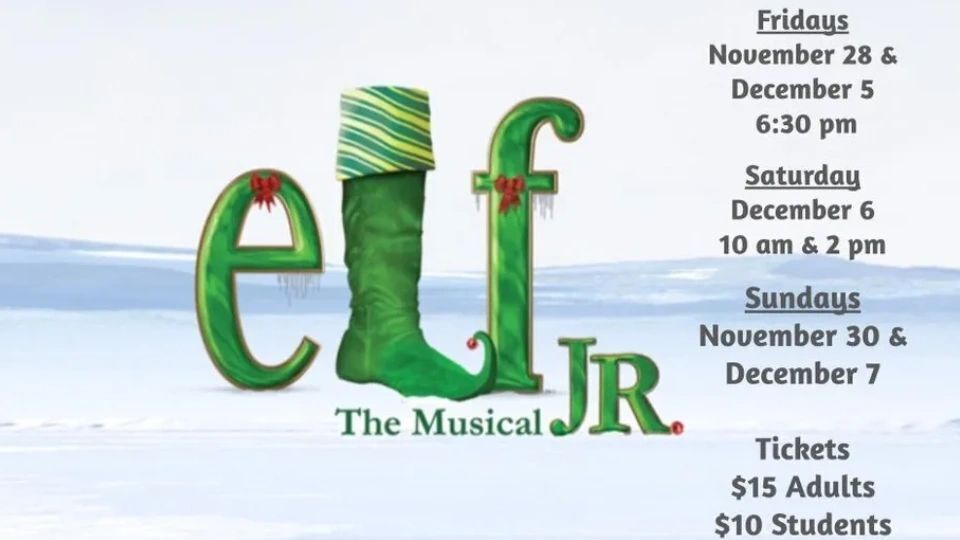 Elf Jr. The Musical | Broad River Arts Center | UpcomingEvents.com