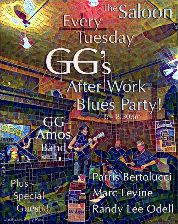 Gigi Amos' Tuesday After Work Blues Party! | The Saloon ...
