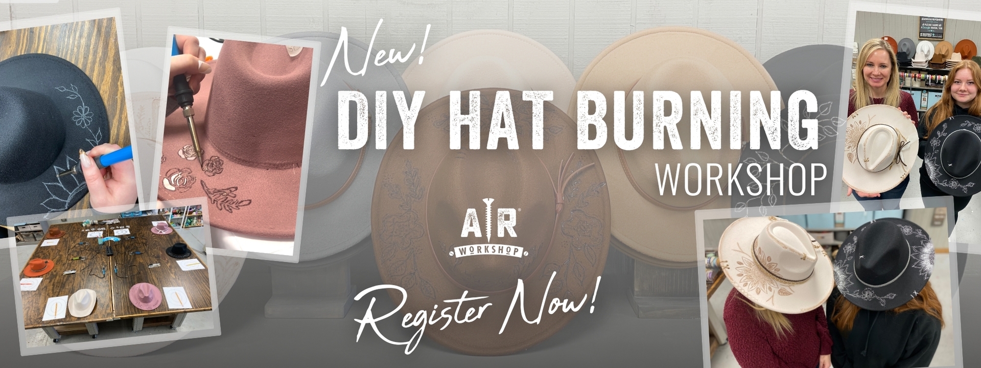NATIONAL HAT DAY! HAT BURNING CLASS AT AR WORKSHOP HILLSBORO! | AR ...