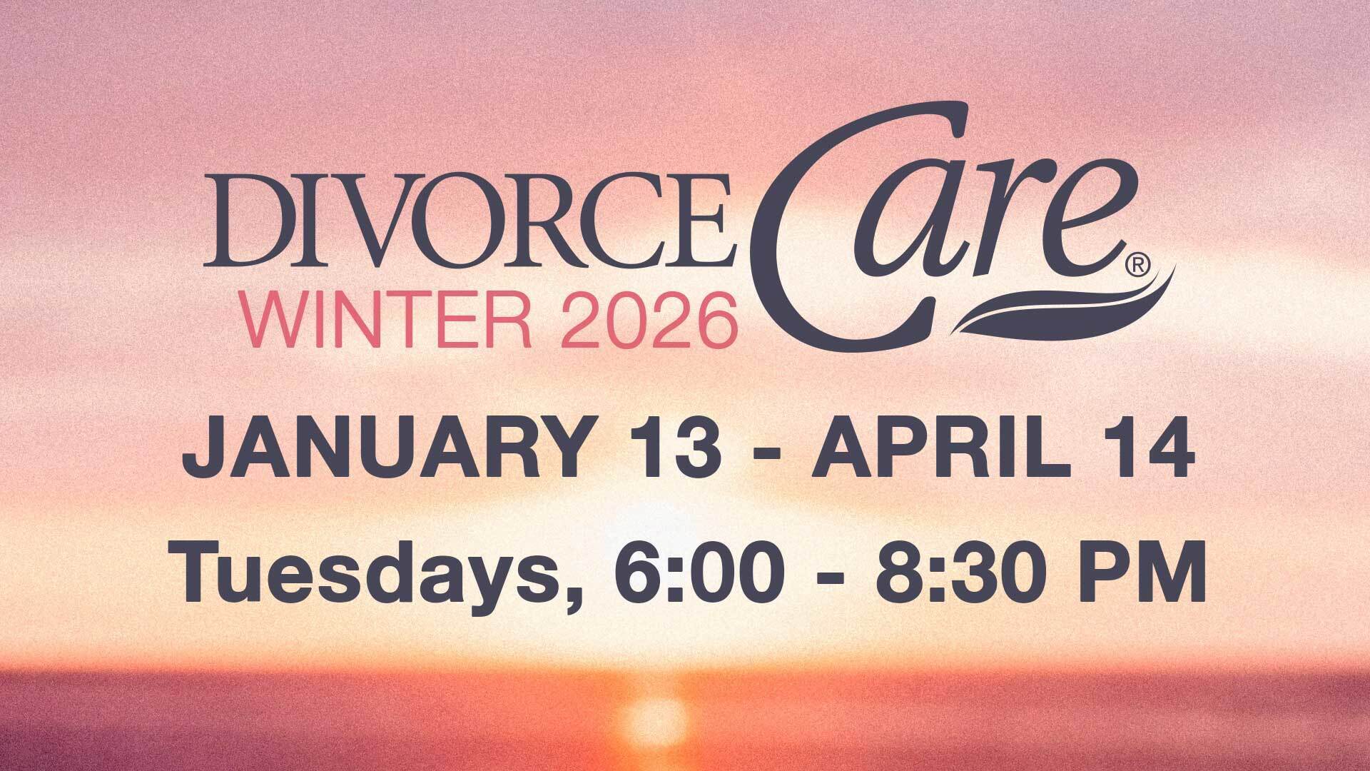 DivorceCare and DivorceCare for Kids 2026 | McGregor Baptist Church ...