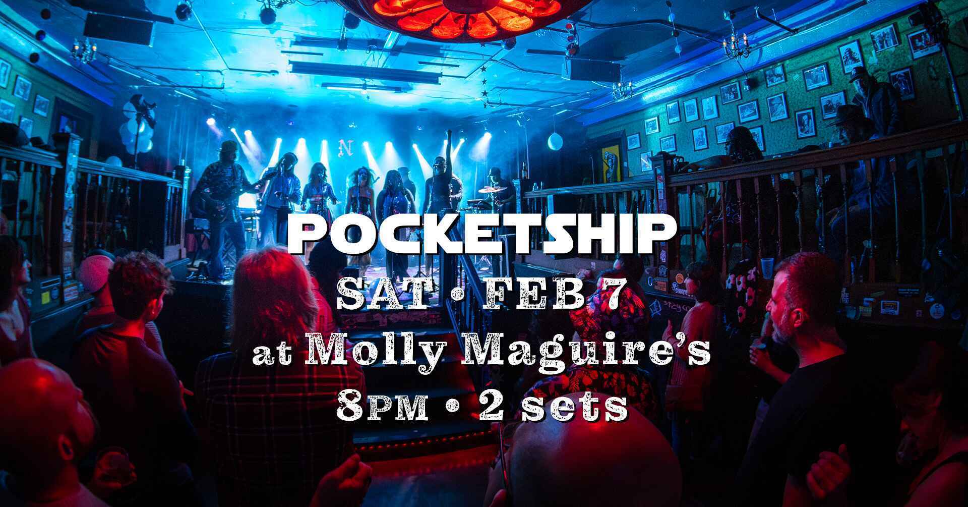 Pocketship 🚀 Future-Funk Disco Dance Party at Molly Maguire's | Molly ...