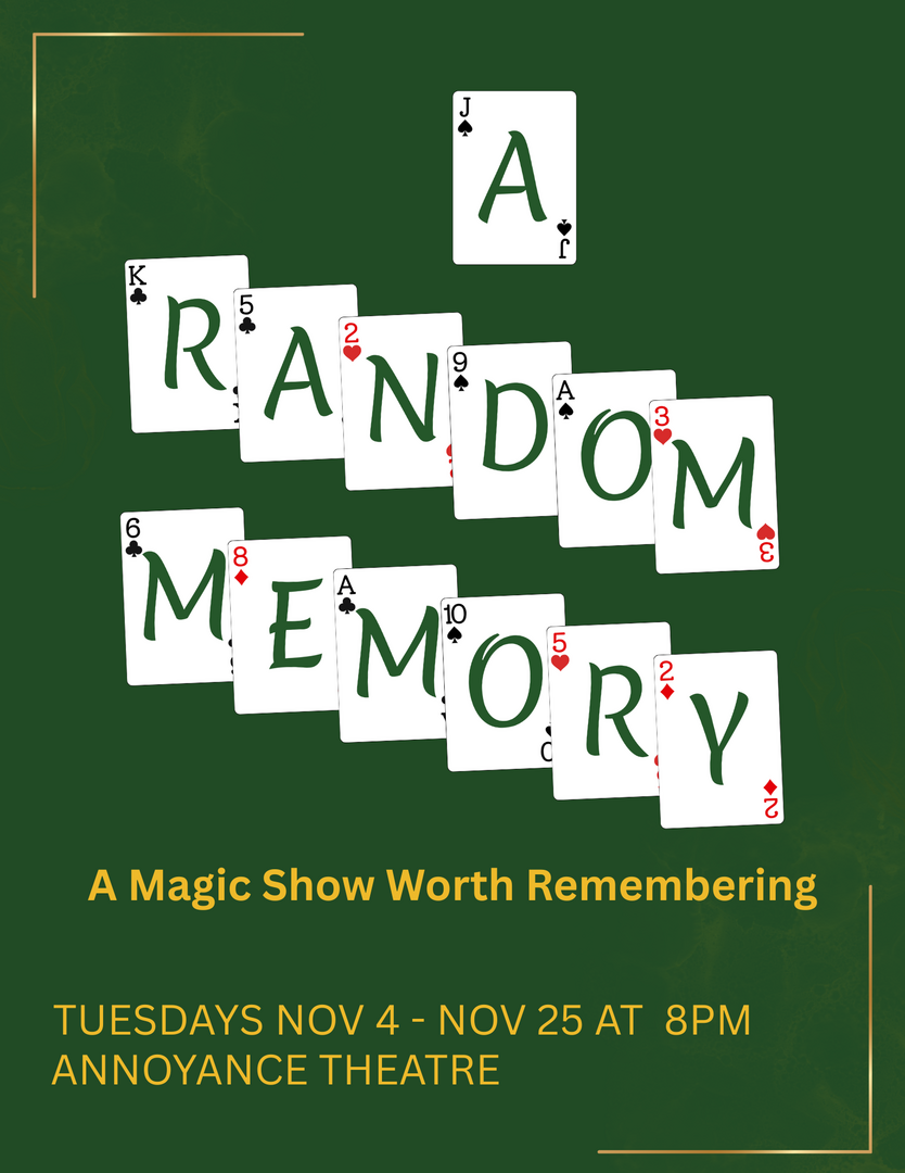 A Random Memory | Annoyance Theatre & Bar | UpcomingEvents.com