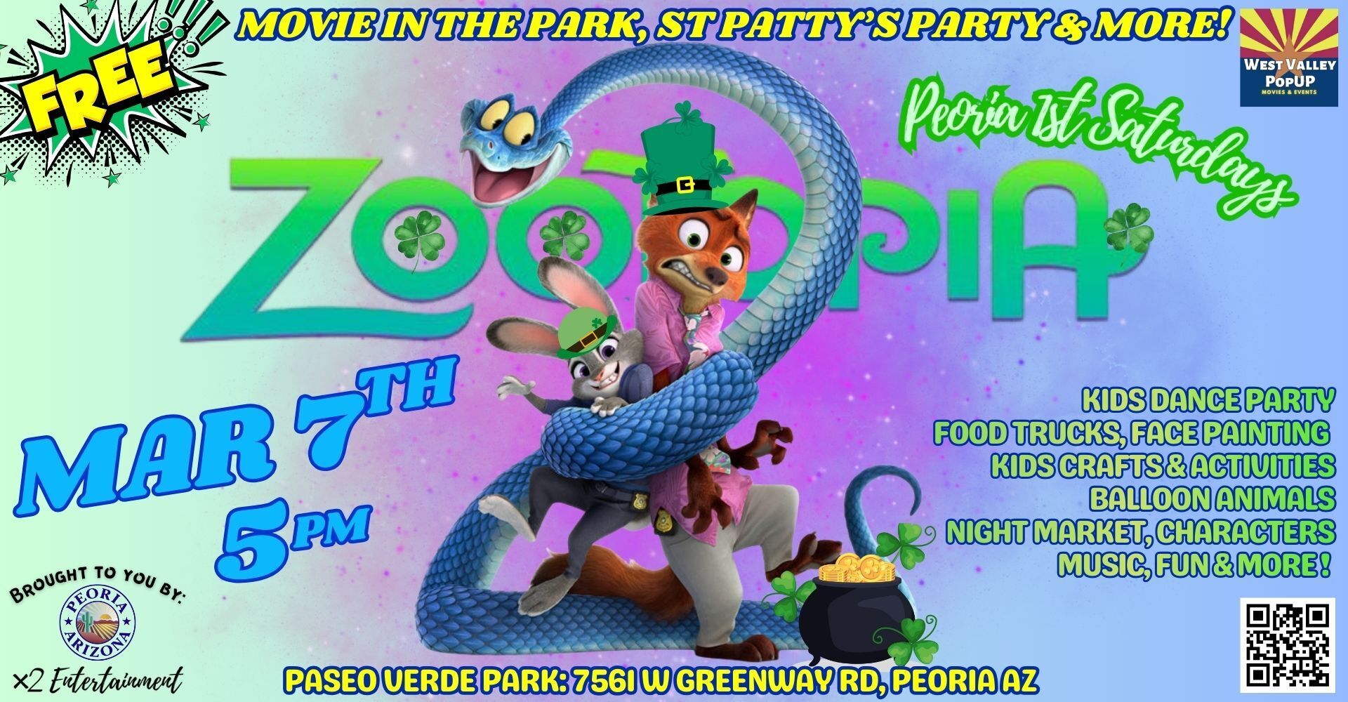 FREE Movie in the Park, St Patty's Party, Food Trucks & More @ Peoria ...
