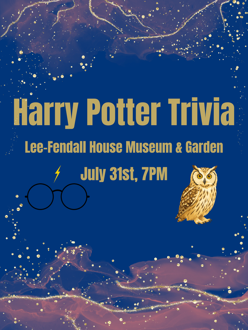 Pop Culture Trivia: Harry Potter Edition | Lee-Fendall House Museum ...