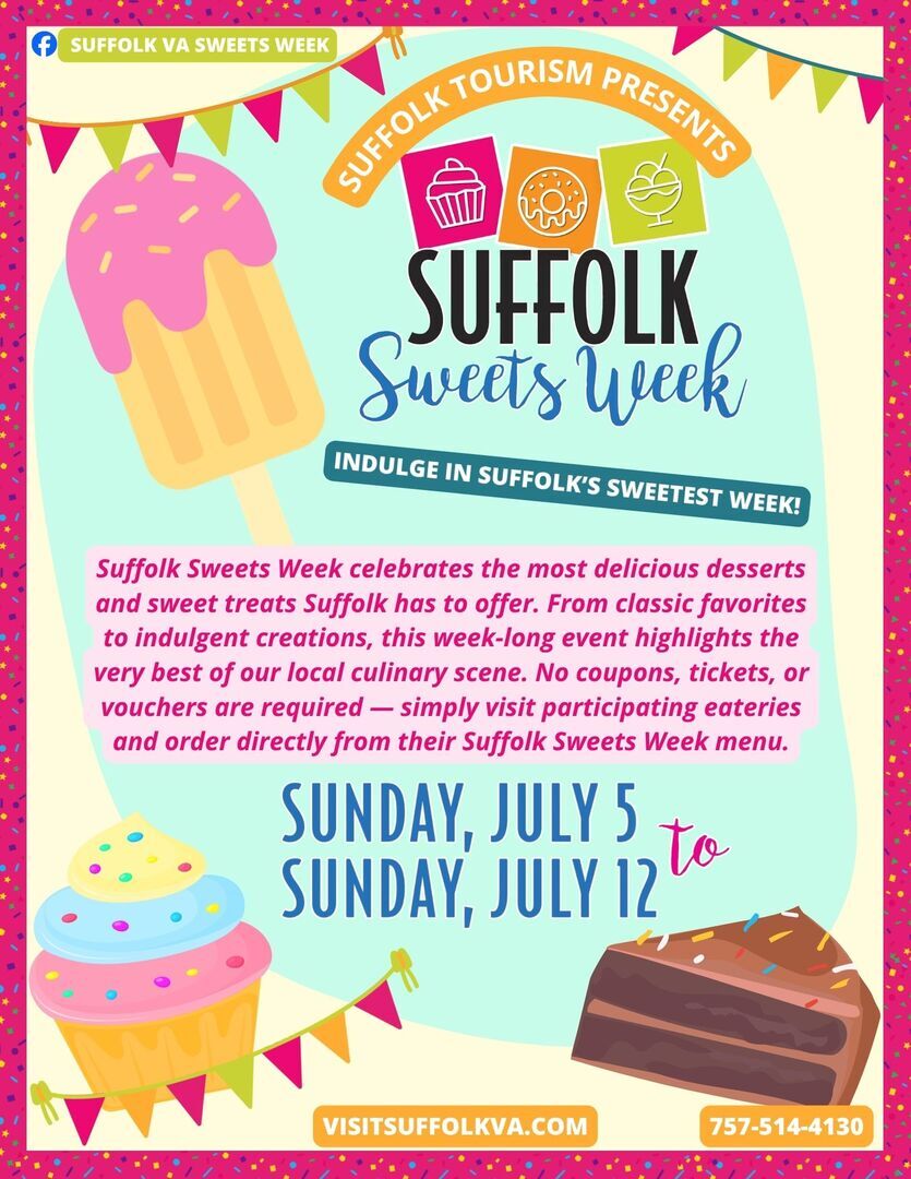 Suffolk Sweets Week | Suffolk | UpcomingEvents.com