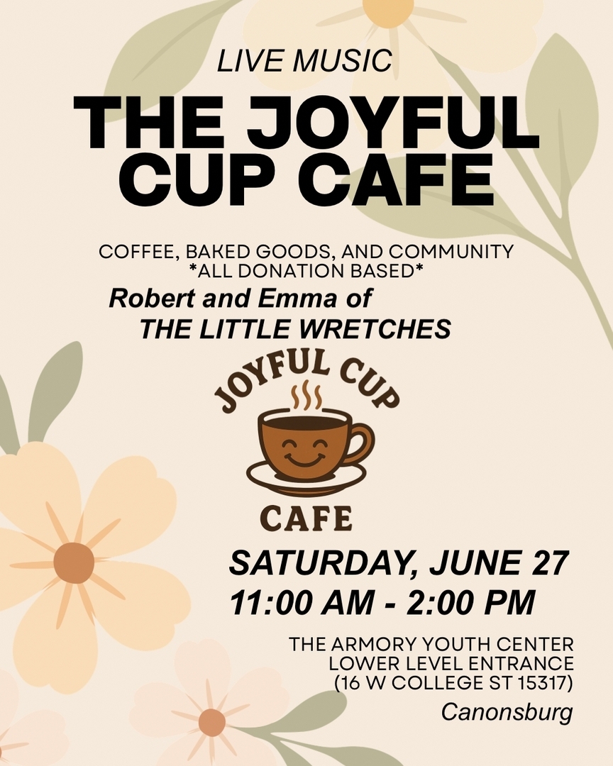 Robert and Emma of The Little Wretches at the Joyful Cup Cafe | 16 W ...