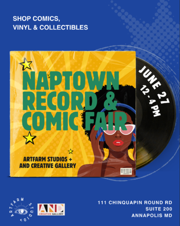 Naptown Record & Comic Fair | 111 Chinquapin Round Rd | UpcomingEvents.com