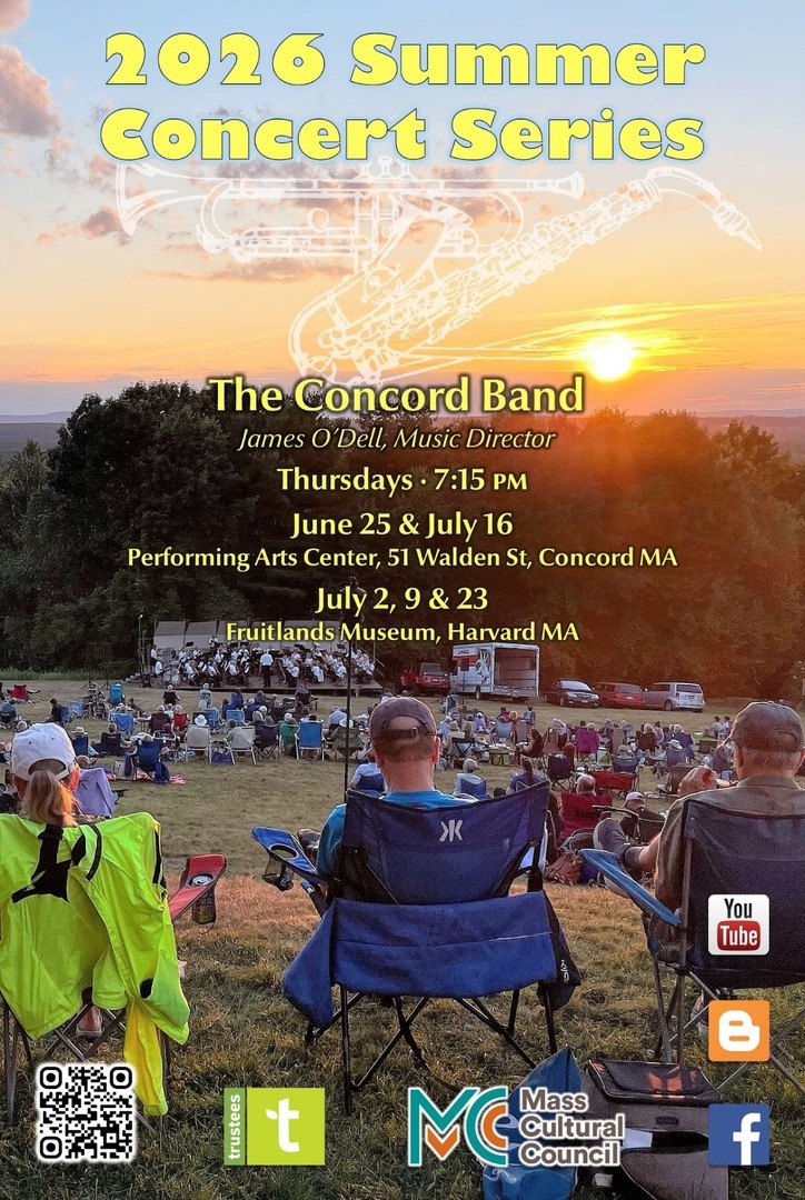 Concord Band Concert at Fruitlands Museum: “Quarter Millennium ...