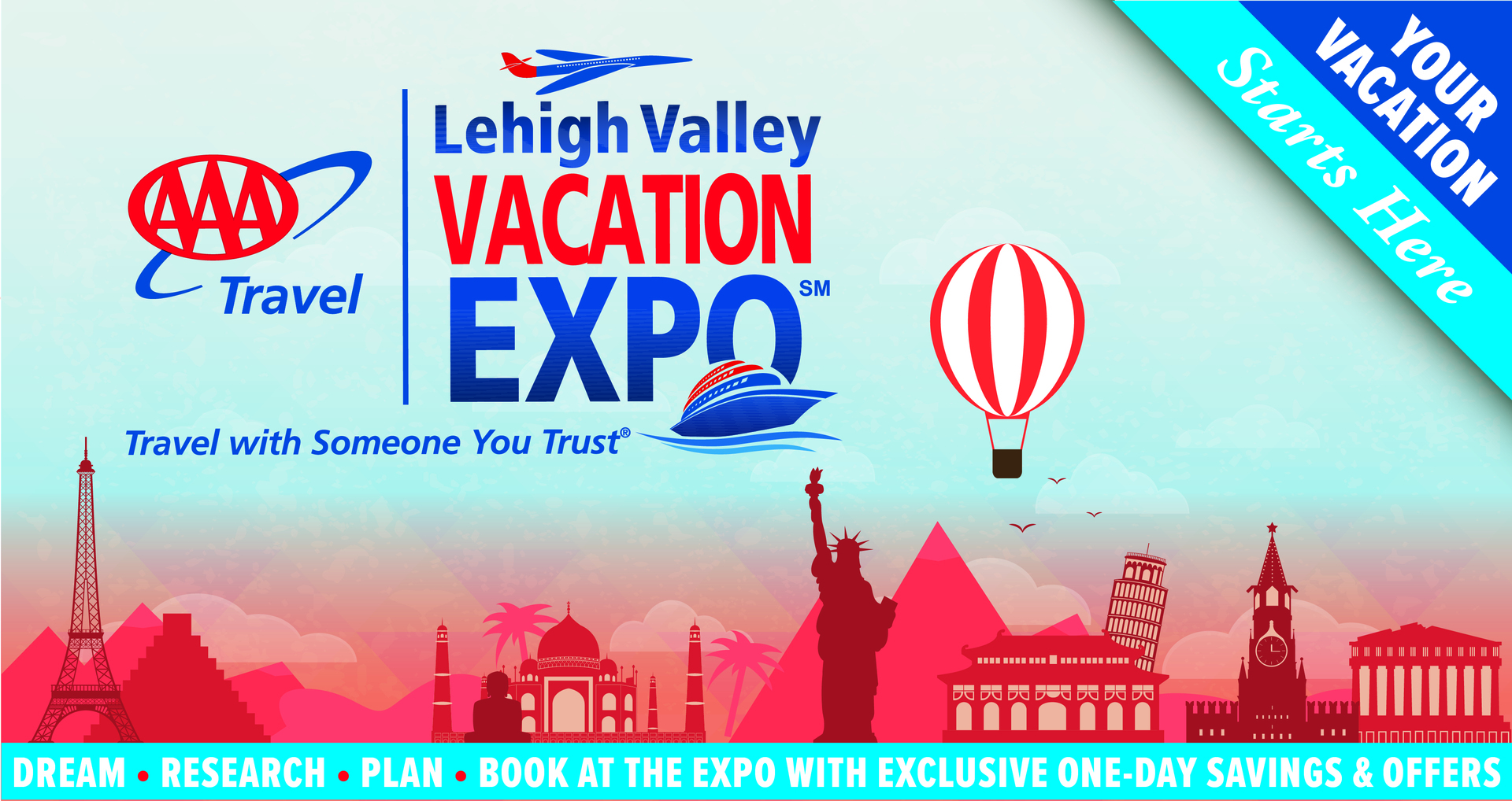 Lehigh Valley Vacation Expo | Wind Creek Event Center | UpcomingEvents.com
