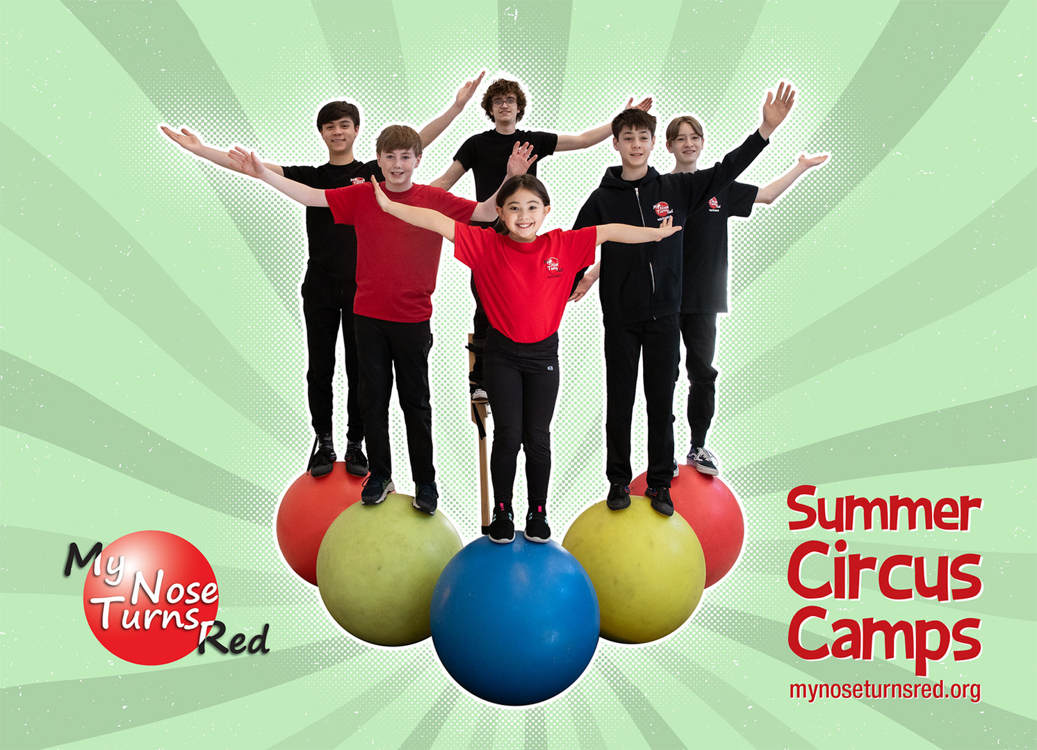 Summer Circus Camps with My Nose Turns Red Youth Circus | 10428 Reading ...