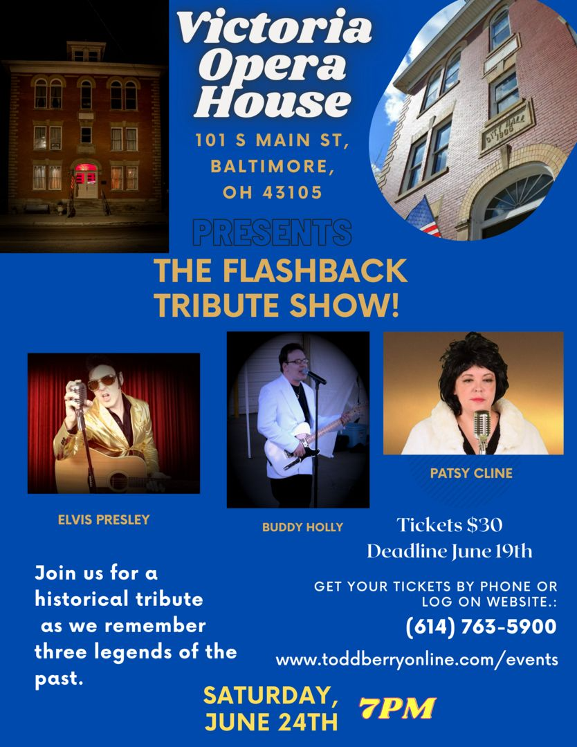 The Flashback Tribute Show Elvis, Buddy Holly, and Patsy Cline | The ...
