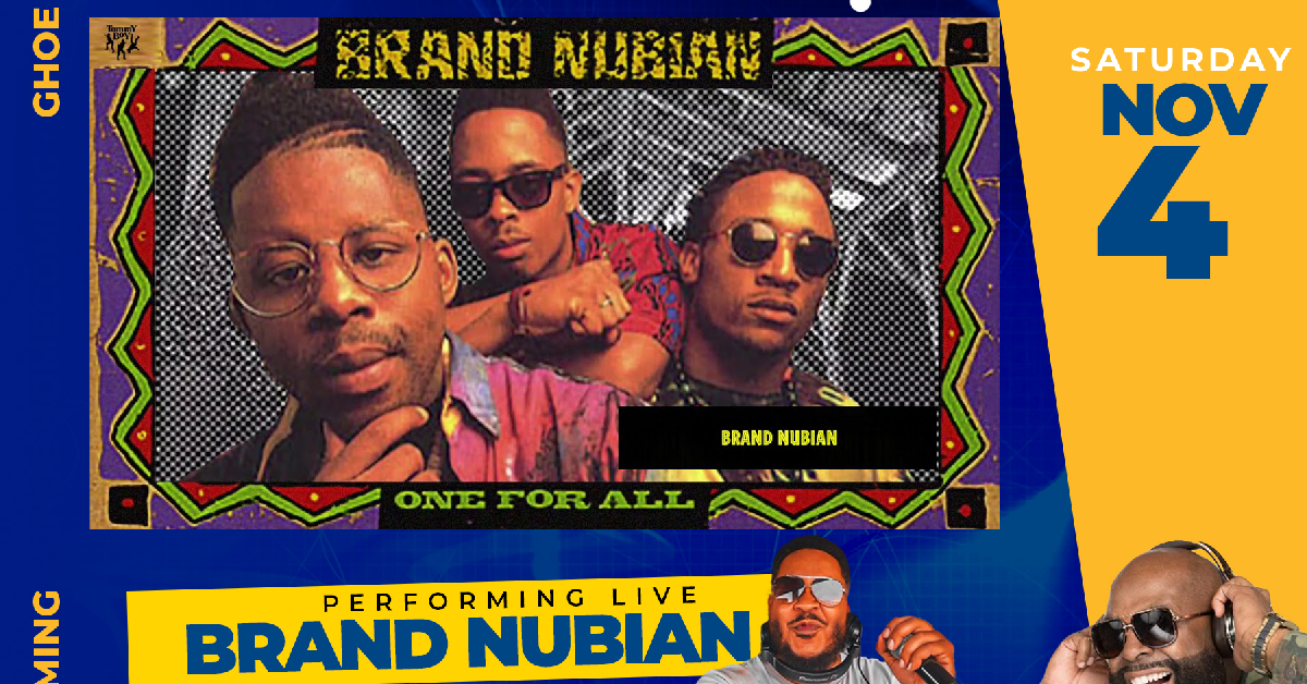 GHOE Homecoming The 90’s Takeover Performing live Brand Nubian 2023 ...